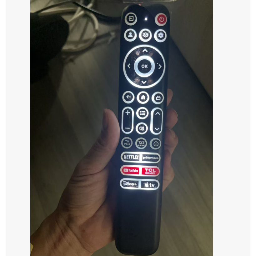 2025 New TCL Backlit RC813 FMB1 without Voice Remote Control fit for ...
