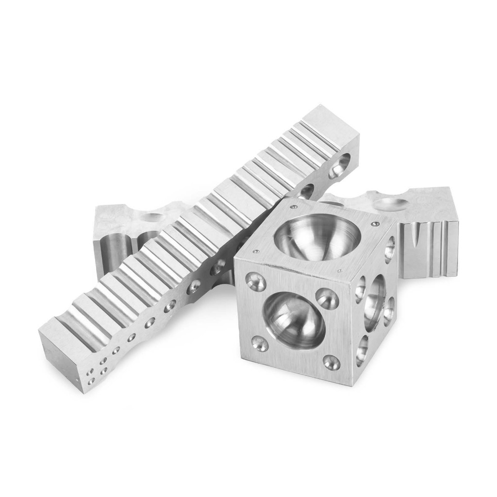 25-Hole Steel Dapping Block 65×65mm — Jewelry Forming Punch Set ...
