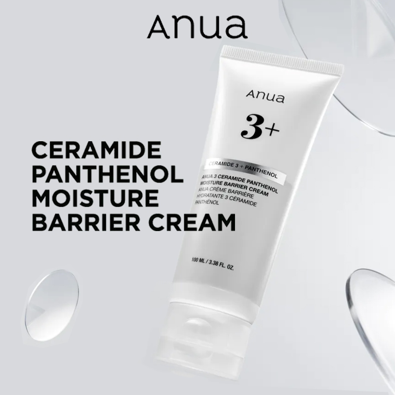 Anua 3 Ceramide Panthenol Moisture Barrier Cream（100ml） | Shopee ...