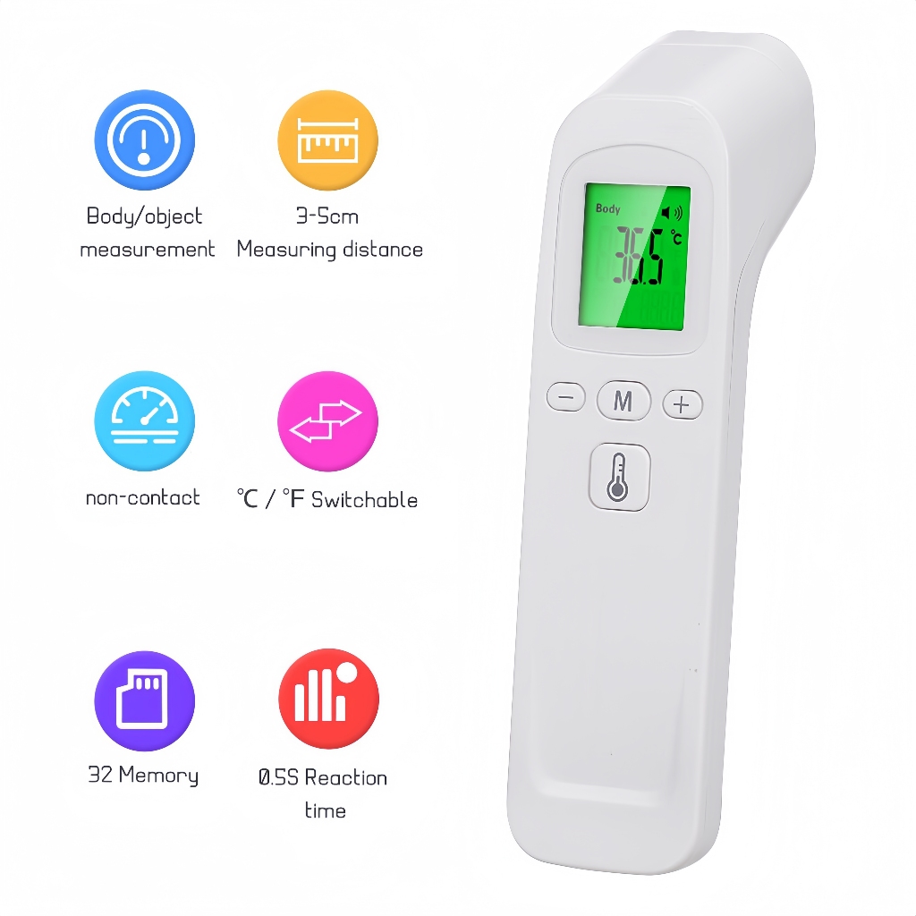Thermometer Precise Original Non-Contact Digital Infrared Thermometer ...