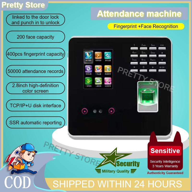 Attendance machine Biometric Fingerprint Face Attendance Machine System ...