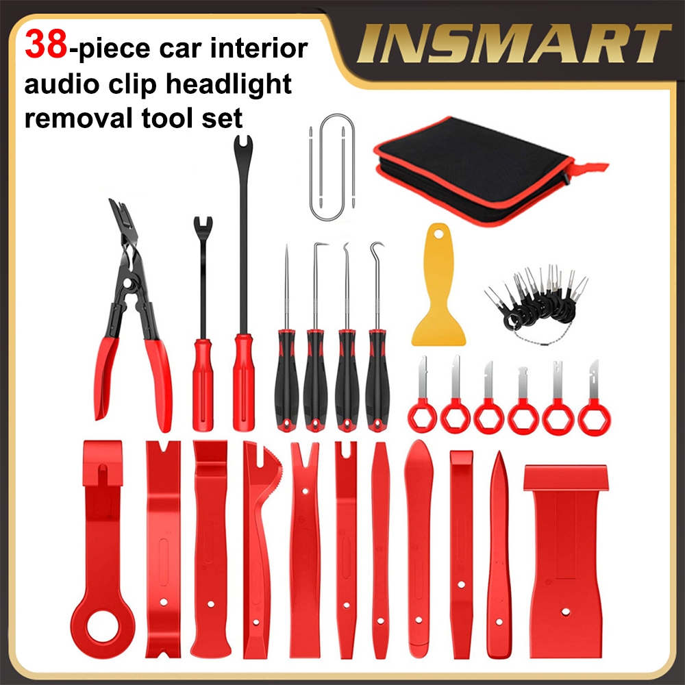 INSAMRT Car Disassembly Tool Set 38PCS DIY Hand Tools With Storage Bag ...