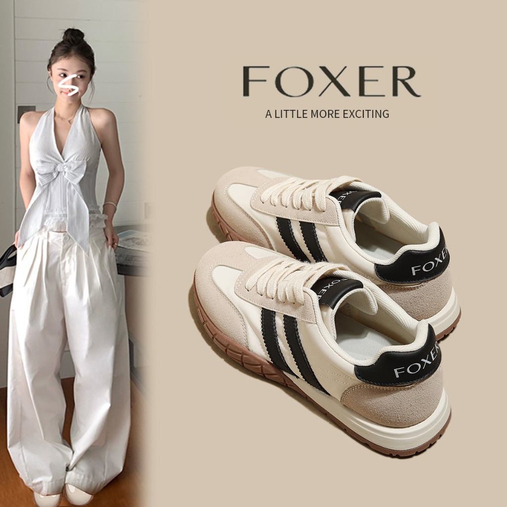 FOXER Women's Sneakers - Soft Comfort Flats for Outdoor Sports | Shopee ...
