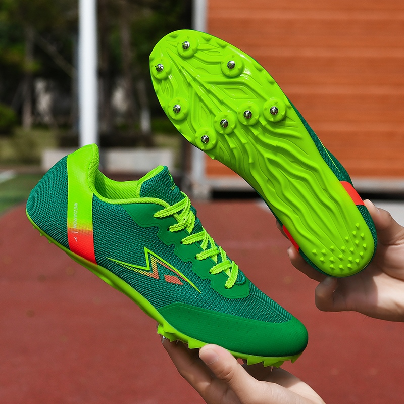New Men/Women Distance Sprint Running Spikes Shoes Breathable ...