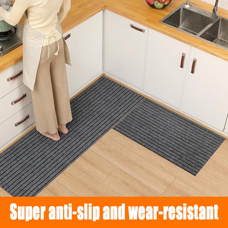 Entrance Mat, Kitchen Floor Mat, Non-Slip, Oilproof, Absorbent Pad ...