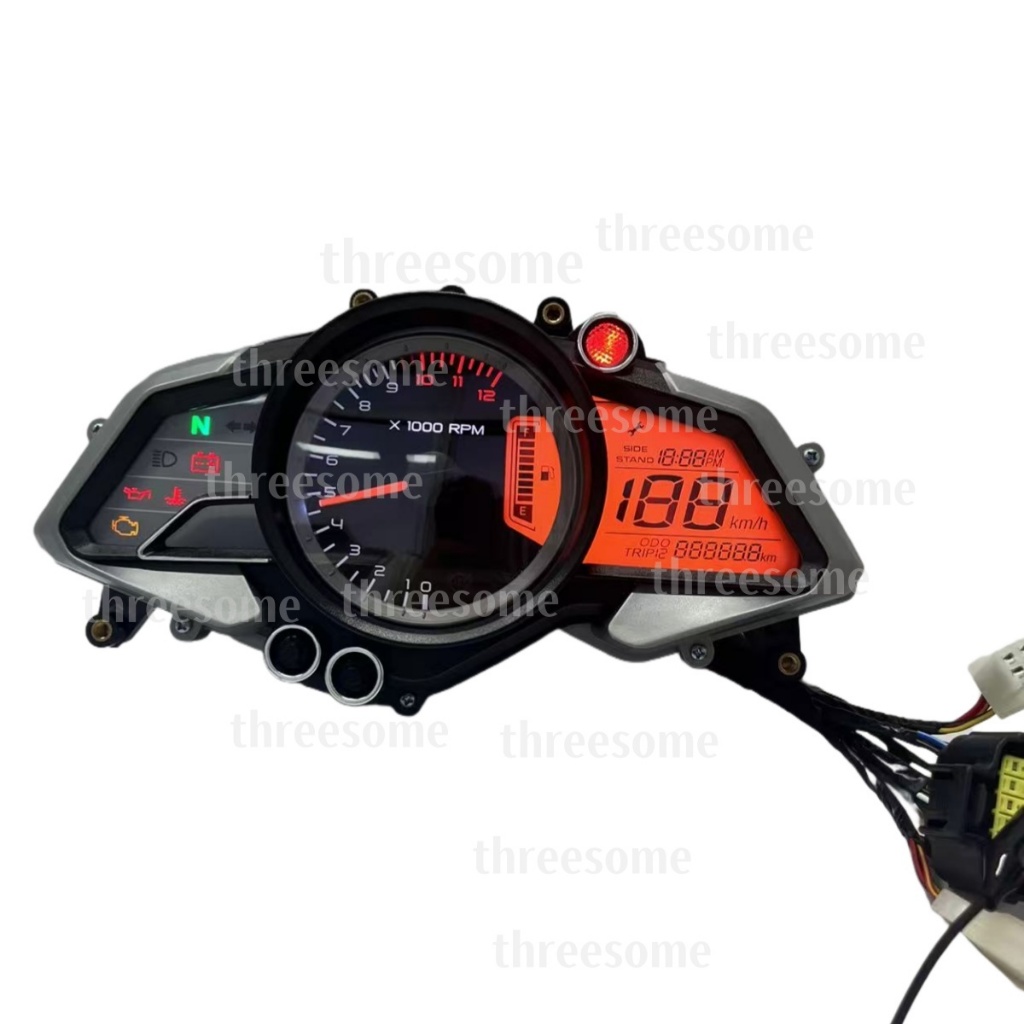 For BAJAJ Rouser NS160 Pulsar Ns 160 Fi Abs Tachometer Multi-functional ...