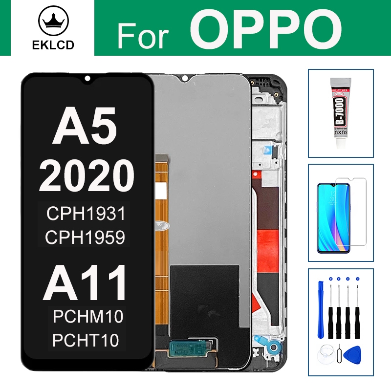 Top Quality LCD For OPPO A5 2020 CPH1931 CPH1959 A11 Display Touch ...