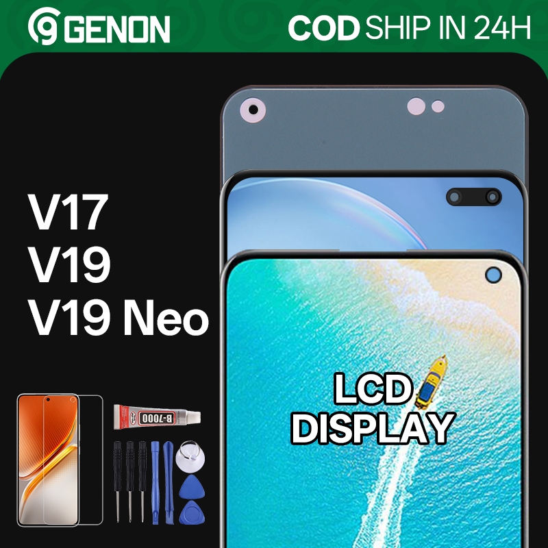 Genon AMOLED LCD for Vivo V17 / V19 / V19 IND / V19 Neo LCD Display ...