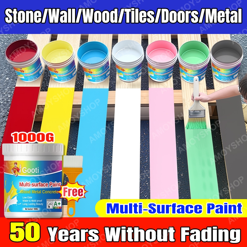 1000G Multi-surface Anti Rust Water Based Paint For Wood Metal ...