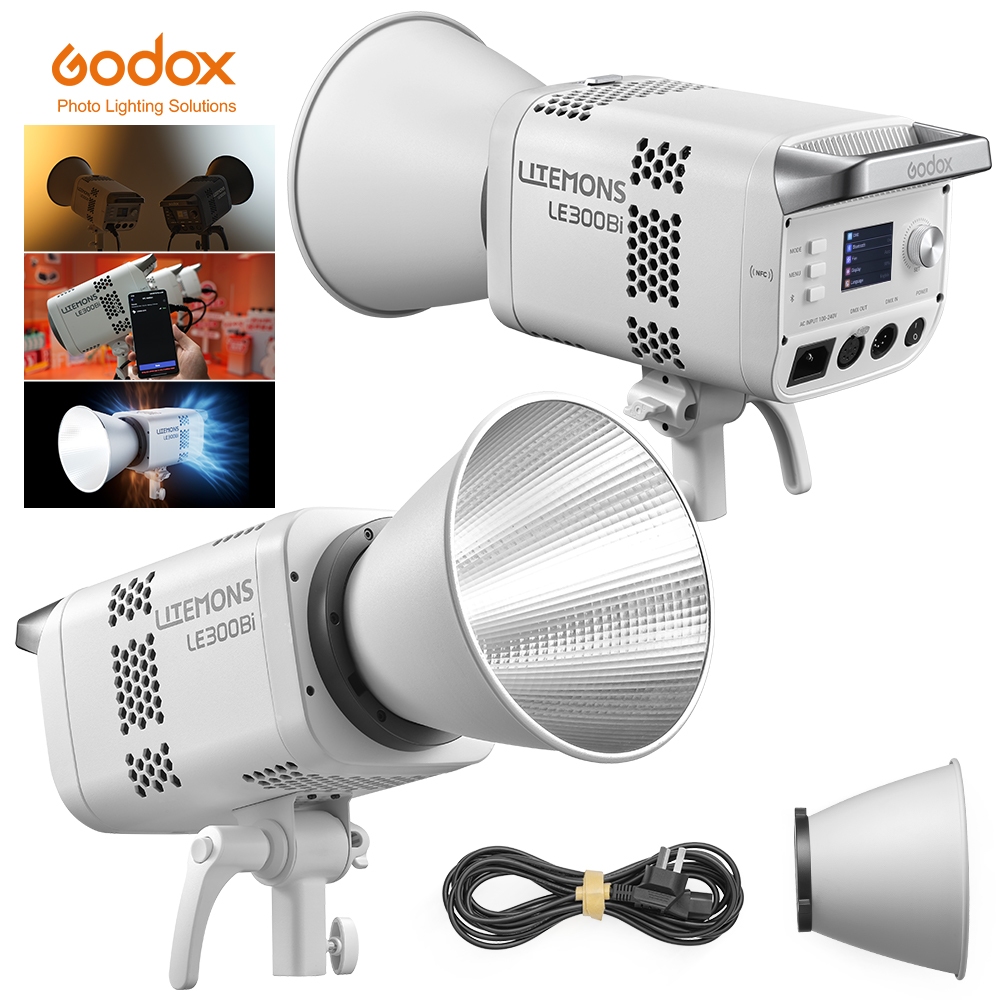Godox LE200Bi 220W LE300 320W LE600Bi 620W LITEMONS Bi-color LED Light ...