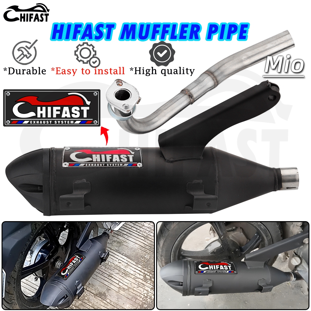HIFAST Muffler Pipe For Mio i 125 / Soul i 125 / Mio gear V4 / Mio ...