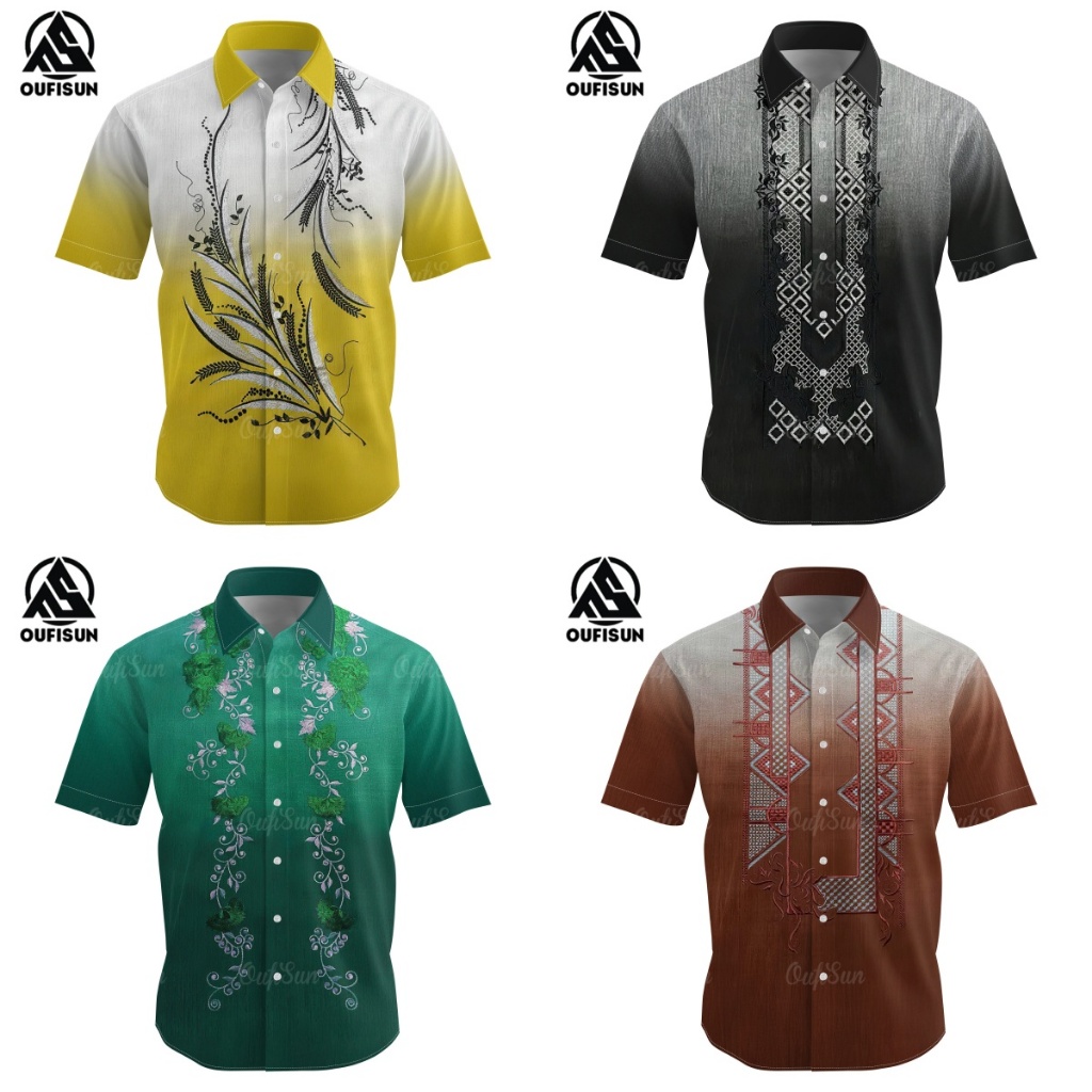 Barong Tagalog For Men Shirts 2025 Modern Barong For Men Modern ...