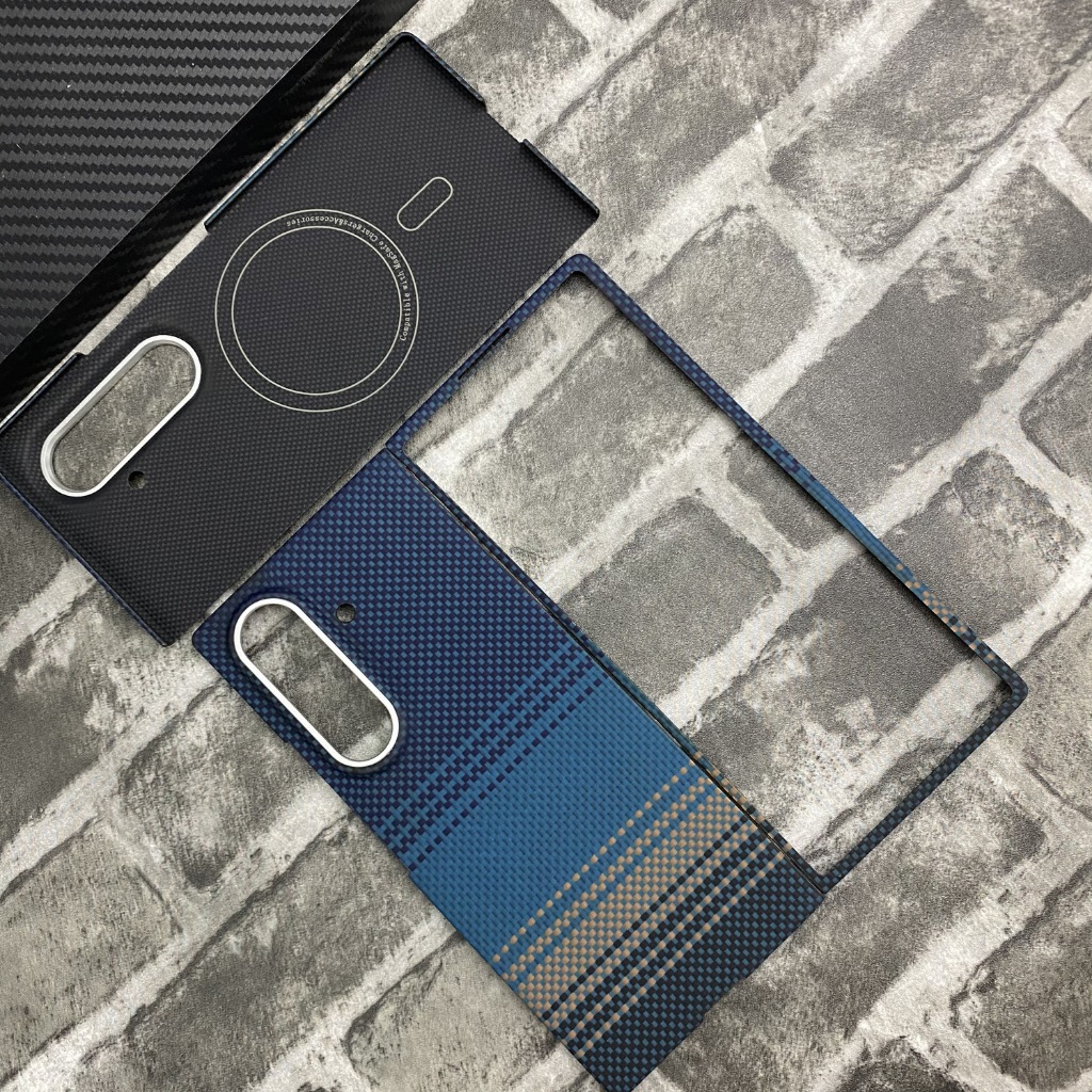 Kevlar mobile phone casing for Samsung ZFold7 ultra-thin magnetic ...