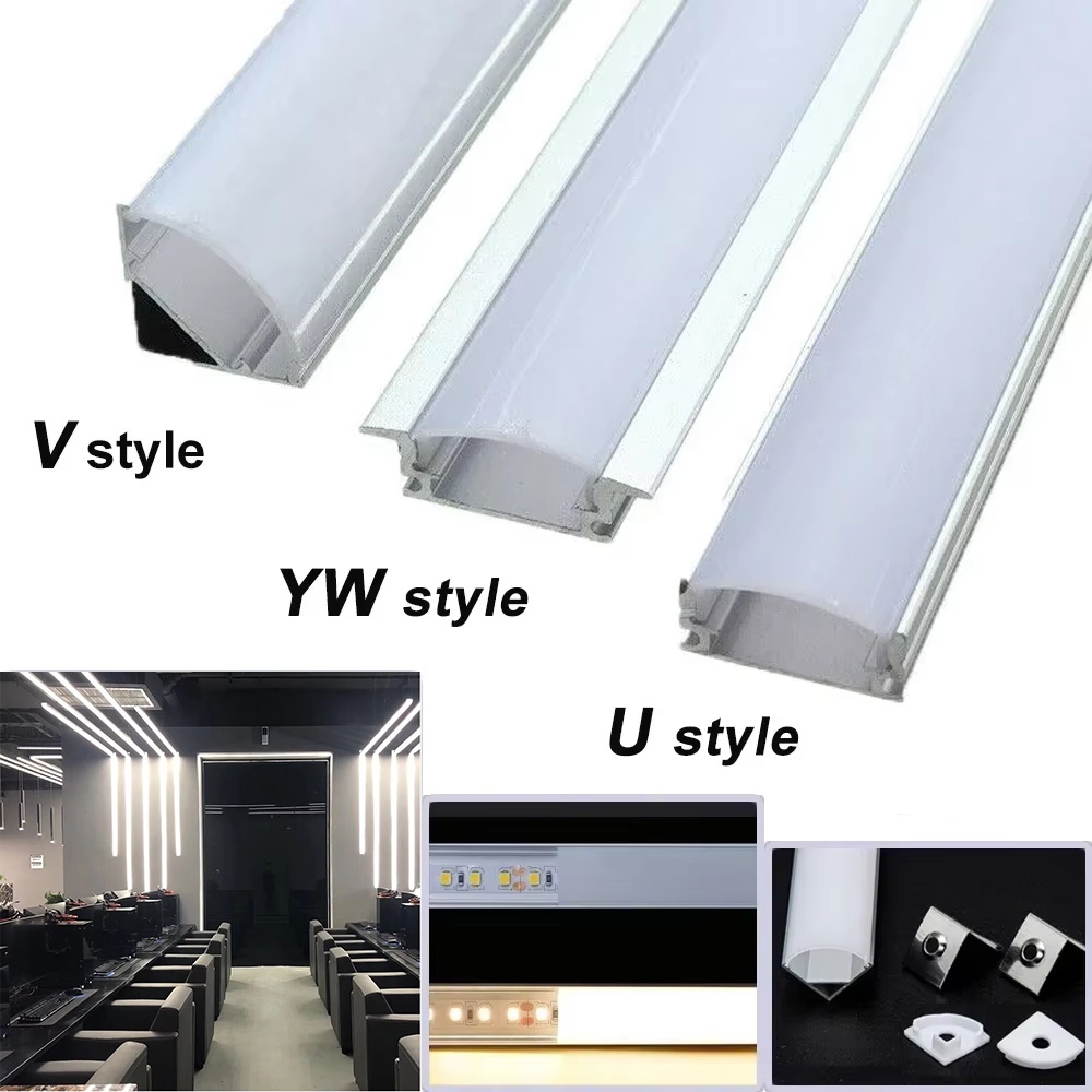 100cm LED aluminum material flexible light strip sleeve lamp strip ...