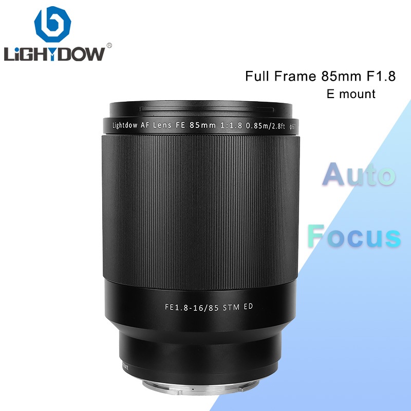 Lightdow 85mm F1.8 Bokeh Portrait Lens for Sony - Auto Focus Full Frame E-Mount | Shopee Philippines