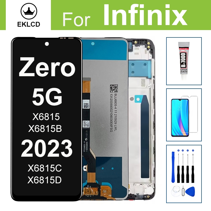 LCD Display For Infinix Zero 5G X6815 2023 X6815B X6815C X6815D Touch ...
