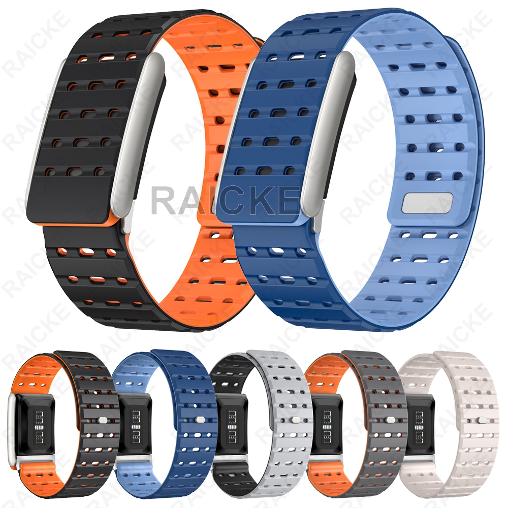 Breathable Magnetic Silicone Replacement Band Strap for Whoop 5.0 ONE ...