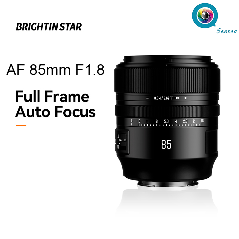 Brightin Star 85mm f1.8 Full Frame Auto Focus Lens For Sony E / Nikon Z ...
