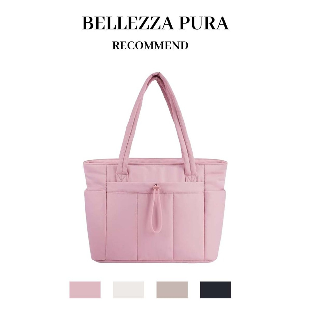 Bellezza Pura Tote Bag Large Capacity Waterproof Handbag Commuter ...
