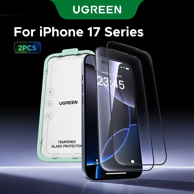 UGREEN for iPhone 17 Pro Max Glass Screen Protector for iPhone 17 Pro ...