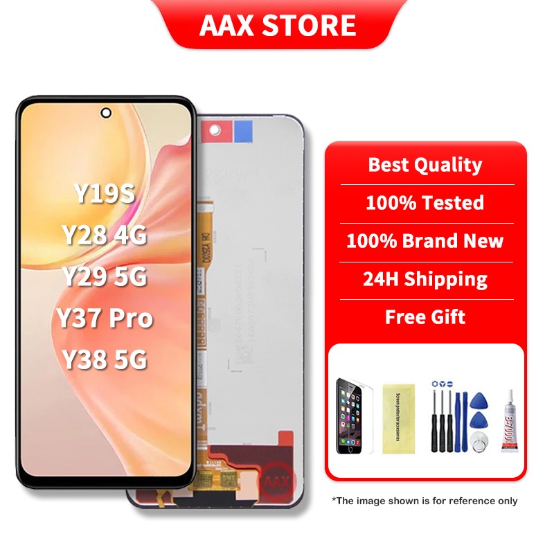 For Vivo Y19S/Y28 4G/Y29 5G/Y37 Pro/Y38 5G LCD Screen Full Set Assembly ...