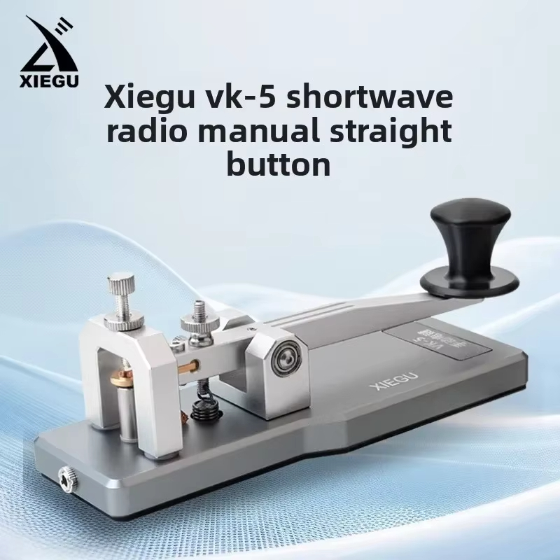 VK-5 Mini Shortwave Radio Aluminum Alloy Automatic CW Electric Key 3 ...