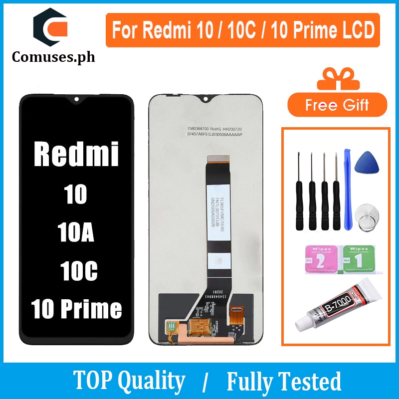 COMUSES Original LCD For Redmi 10 10C Redmi 10 Prime LCD Display Touch ...