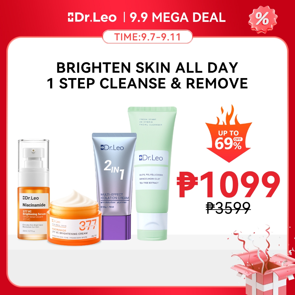 Dr.Leo Multi-effect Brightening 5pcs Set Multi-Effect Isolation Cream ...