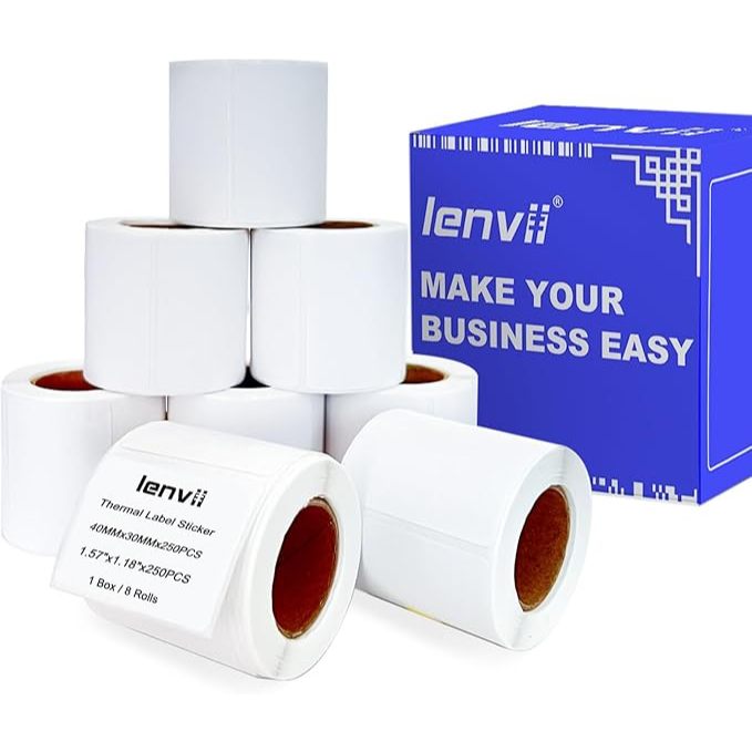 3 Proof White Thermal Label Stickers | Shopee Philippines
