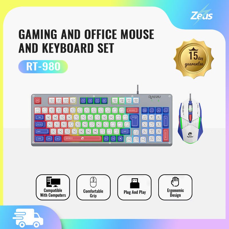 Zeus x RAIKU T98 PRO 94 Keys Metal Cover Rainbow Spherical Keycaps ...