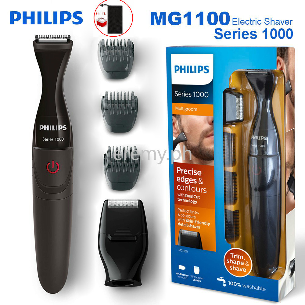 MG1100 Electric Shaver In Small Lightweight Beard Styler Stainless ...