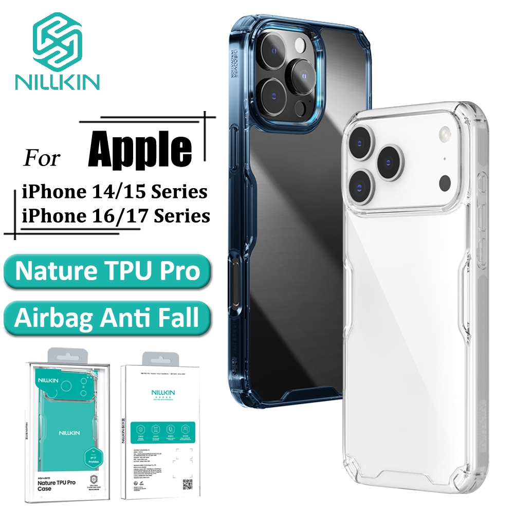 Nillkin Clear Case For iPhone 17 Pro Max 16 Pro Max 15 Pro Max 14 13 ...