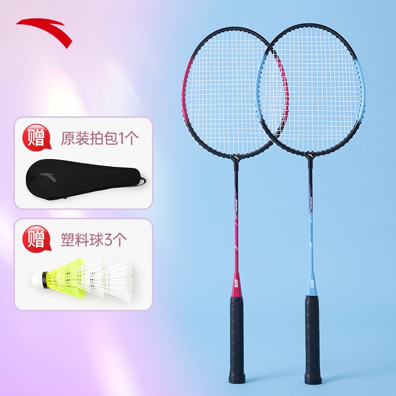 [2 Pcs] ANTA Badminton Racket Entry-Level PRO Training Raket All-Round ...