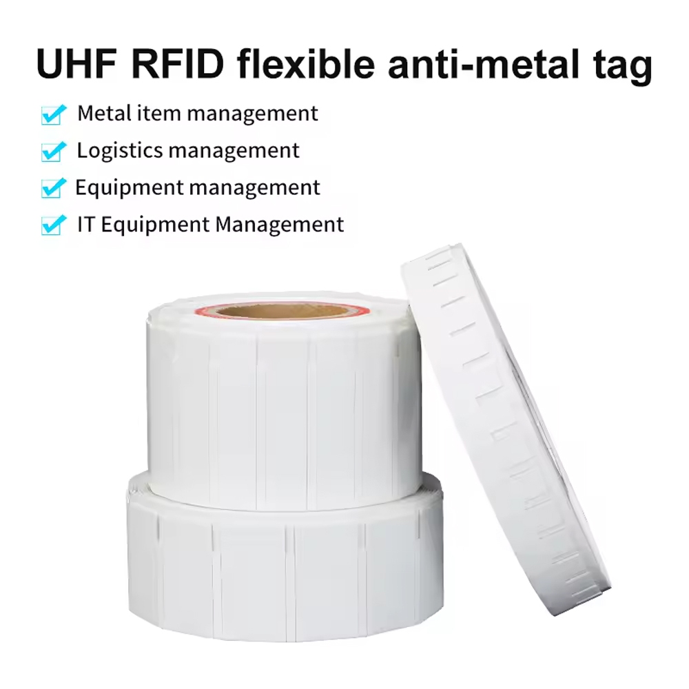 20pcs UHF 860-960MHz Flexible Printable Anti-metal RFID Tag For Metal ...