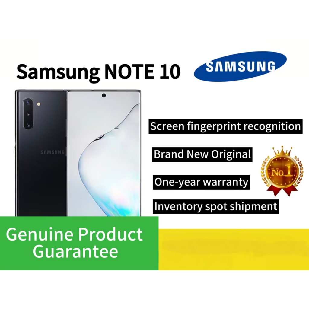 100% New Samsung NOTE 10 Memory 256GB Smartphone 12 Months Warranty ...