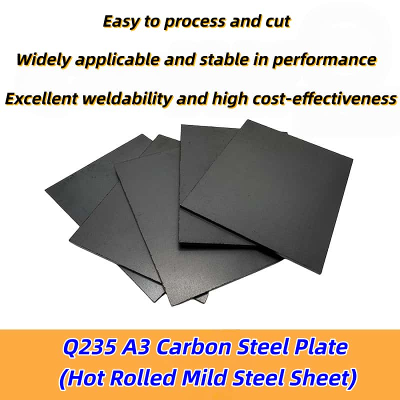 DIY Fabrication & Construction Steel Sheet - Q235 A3 Carbon Steel Metal ...