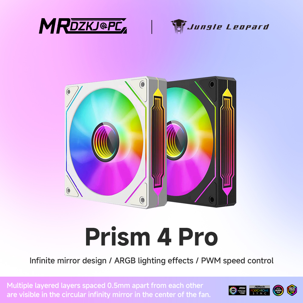 Jungle Leopard Prism 4Pro ARGB CPU Fan 120mm 5V 3PIN ARGB 4PIN PWM ...