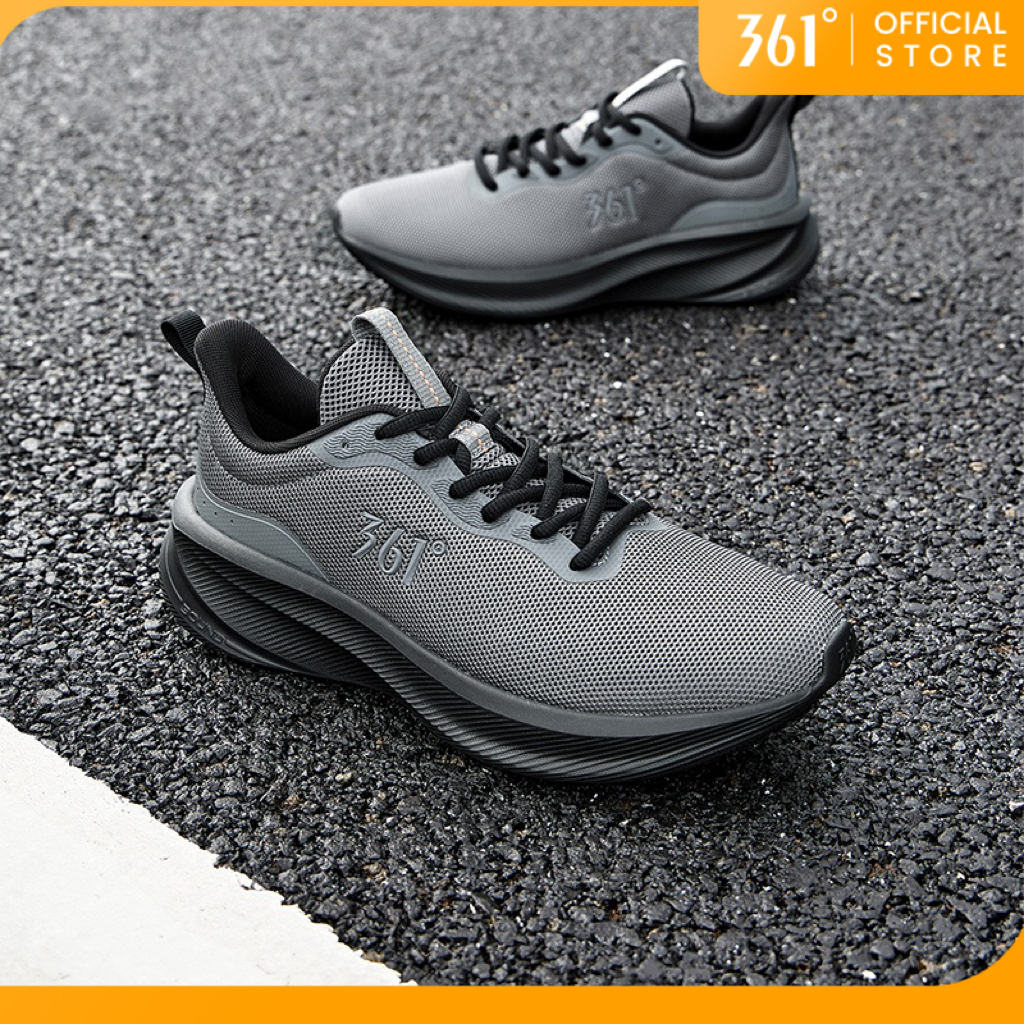 361 Degree Fengye 5 Men's Soft-soled Sports Shoes Mesh Breathable Shock ...