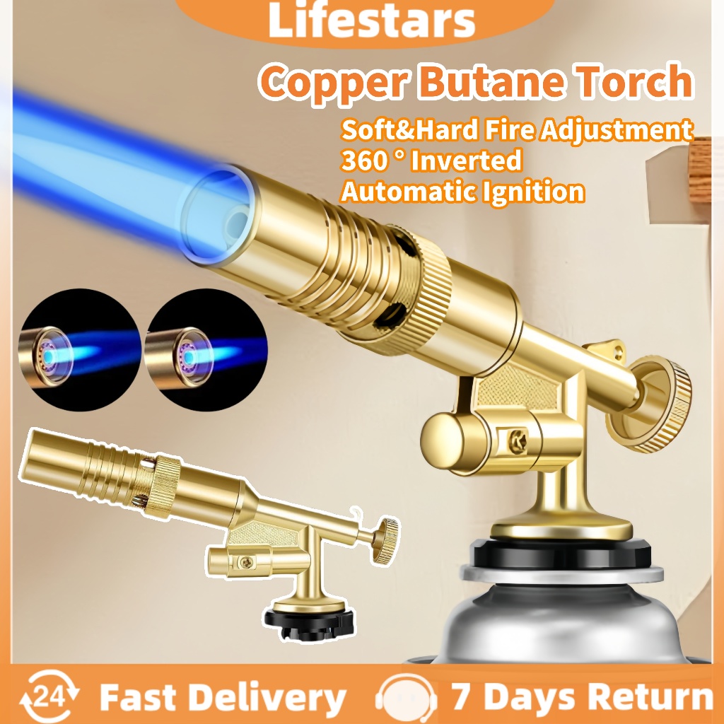 Welding Nozzle Heat Flame Gun Blue Torch Copper Bronze Brazing Blow ...