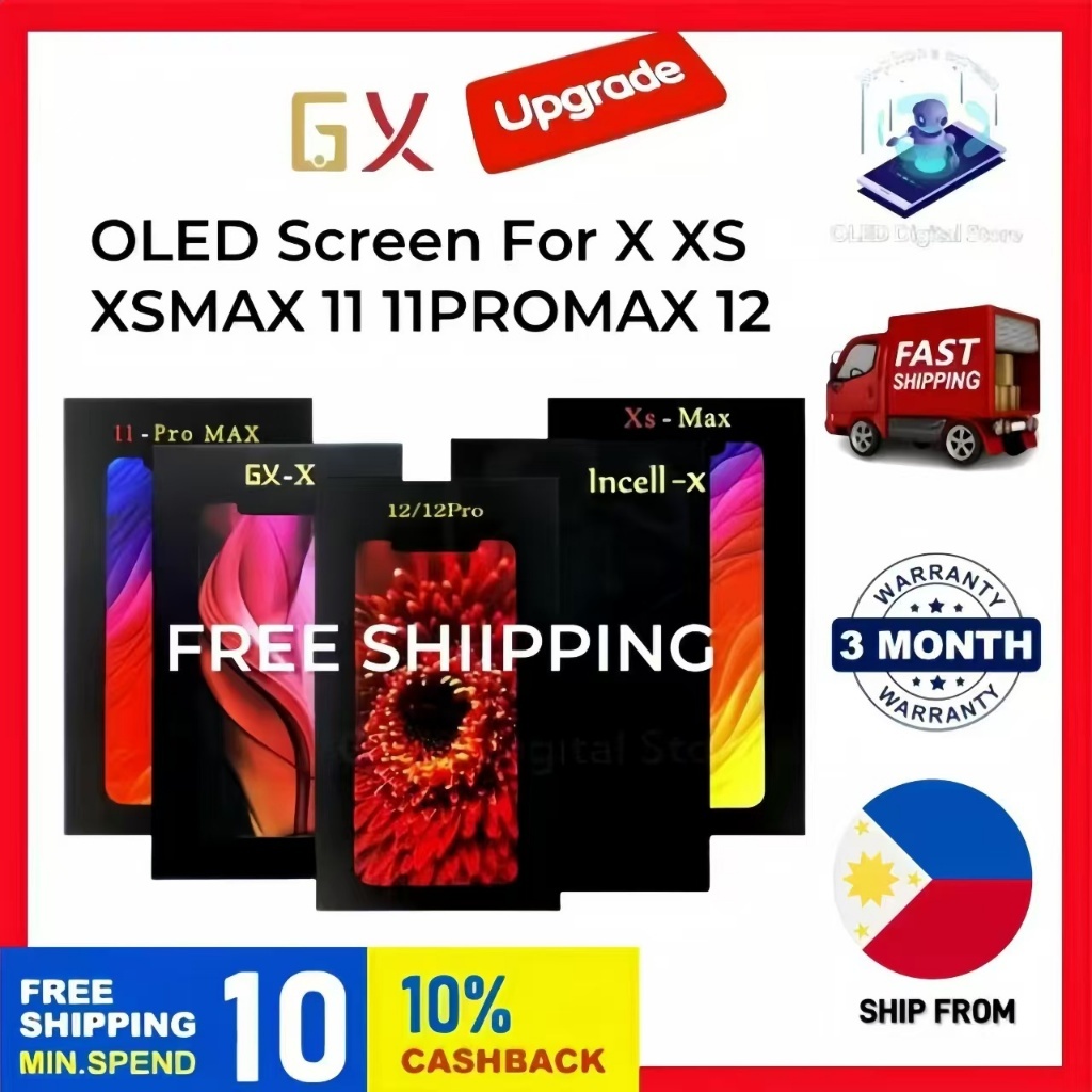 Lokal na pagpapadala GX lcd OLED Touch Screen Ipakita ang Digitizer For ...
