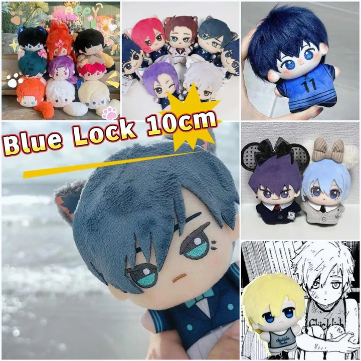 Anime Blue Lock Doll Plush Soft Cute Seishiro Nagi Isagi Yoichi Stuffed ...