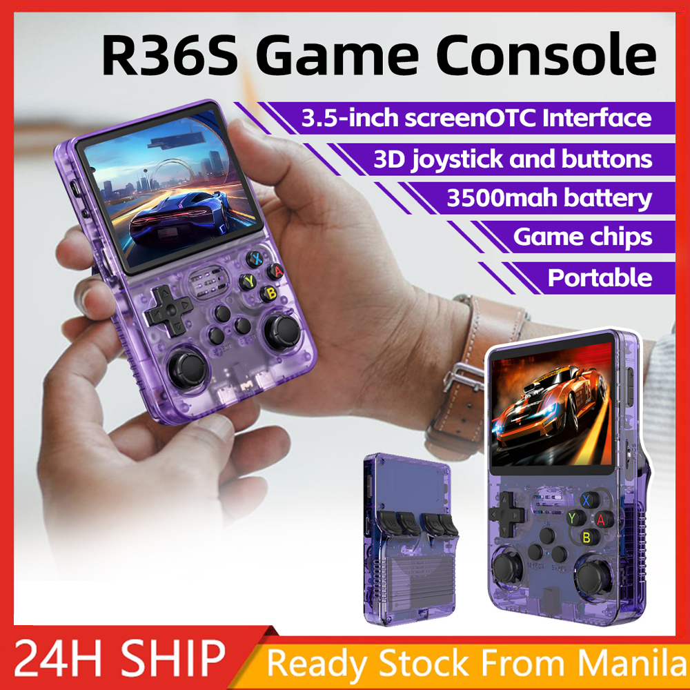 Portable R36S Game Console Mini Retro Handheld Game Console 3.5 Inch ...