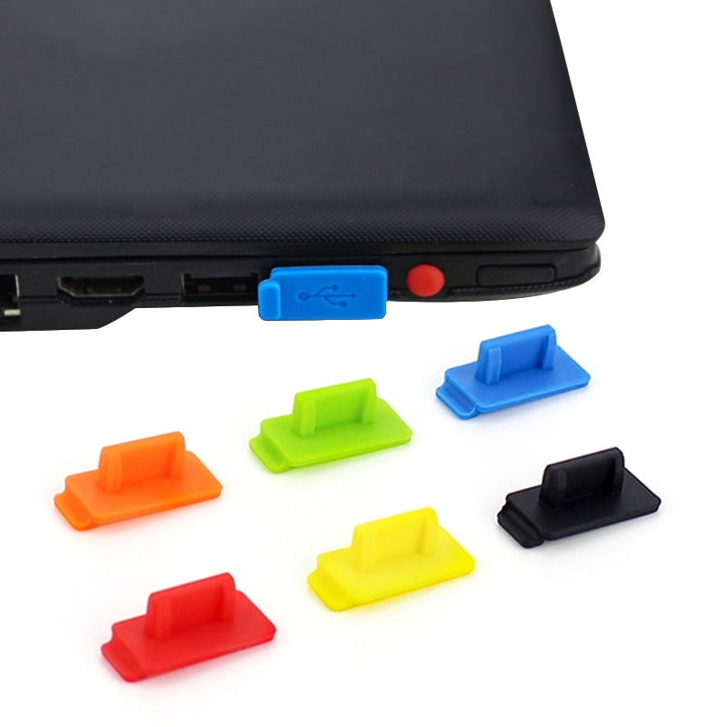 10pcs YIYANG Universal USB Dust Plug | Charger Port Cover, Interface ...