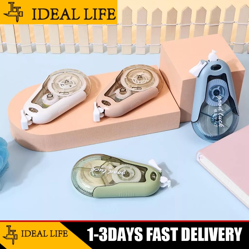4 in 1 set mini cute mute correction tape Morandi Large-capacity ...