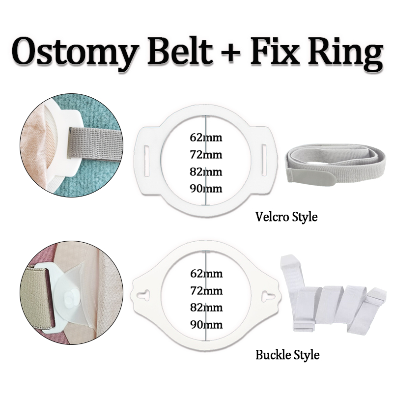 Ostomy Belt Fix Ring Reinforcer Ostomy/Hernia Support Belt Stoma ...