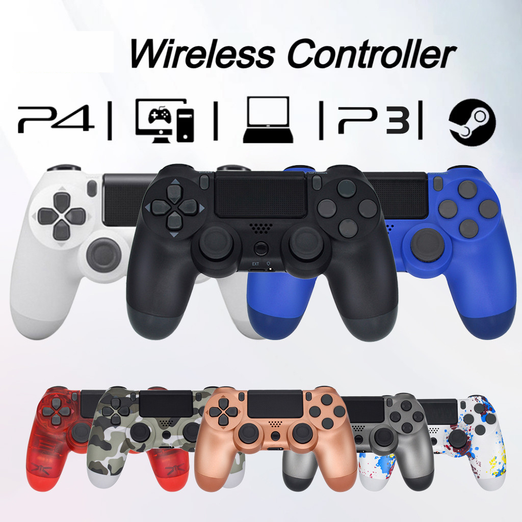 Wireless Controller Support for PS4 P4 & PC Wireless Game Controller ...
