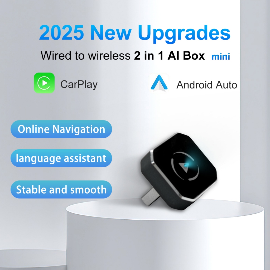 2025 Wireless CarPlay Adapter Mini USB Design for Cars Play Easy Use ...