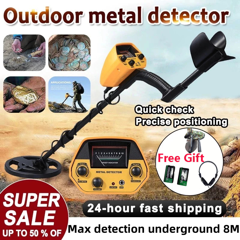 Gold Detector Original Outdoor Adjustable Handheld High-Sensitivity ...