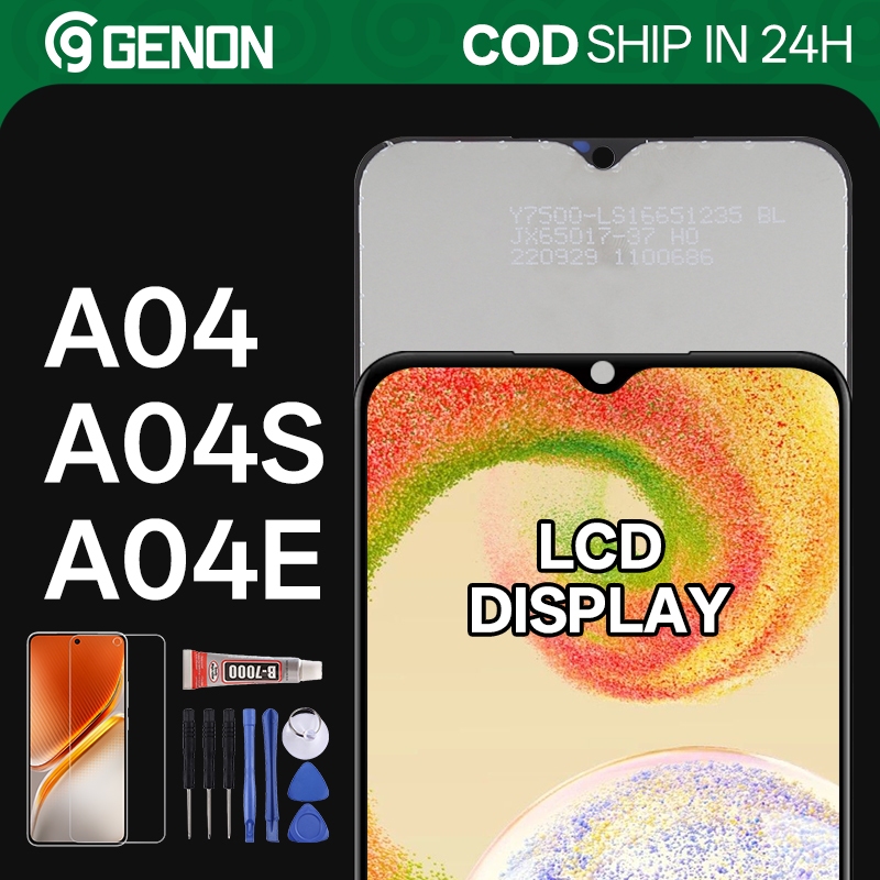 Genon PLS LCD for Samsung Galaxy A04 / A04s / A04e LCD Display Touch ...