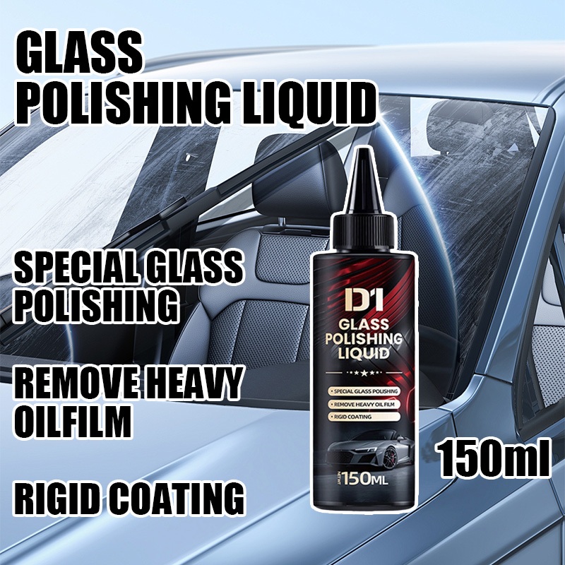 Car Glass Polishing Liquid Suit Helmet Cerium Oxide Remove Oil Water ...